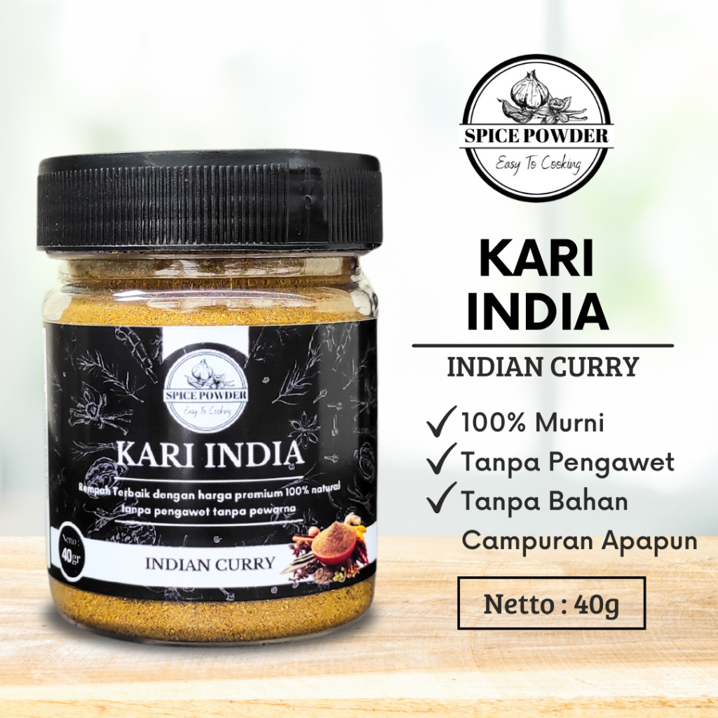 Jual Spice Powder - Indian Curry Bumbu Dapur Bubuk Kari India Halal ...