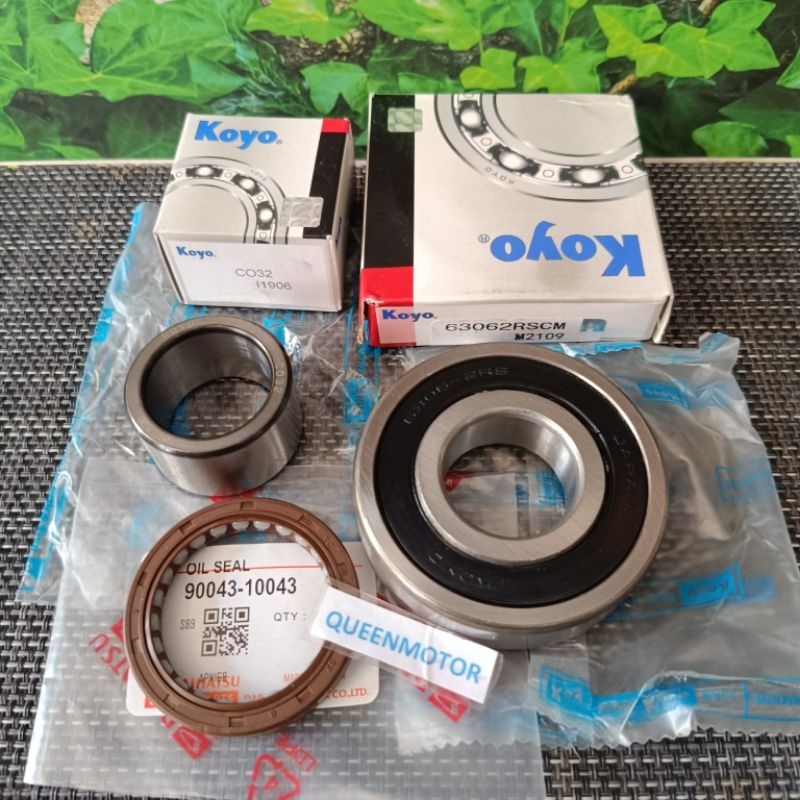 Jual BEARING SET +SEAL RODA BELAKANG ZEBRA ESPASS S88/S89(HARGA 1 SET 1 RODA) | Shopee Indonesia