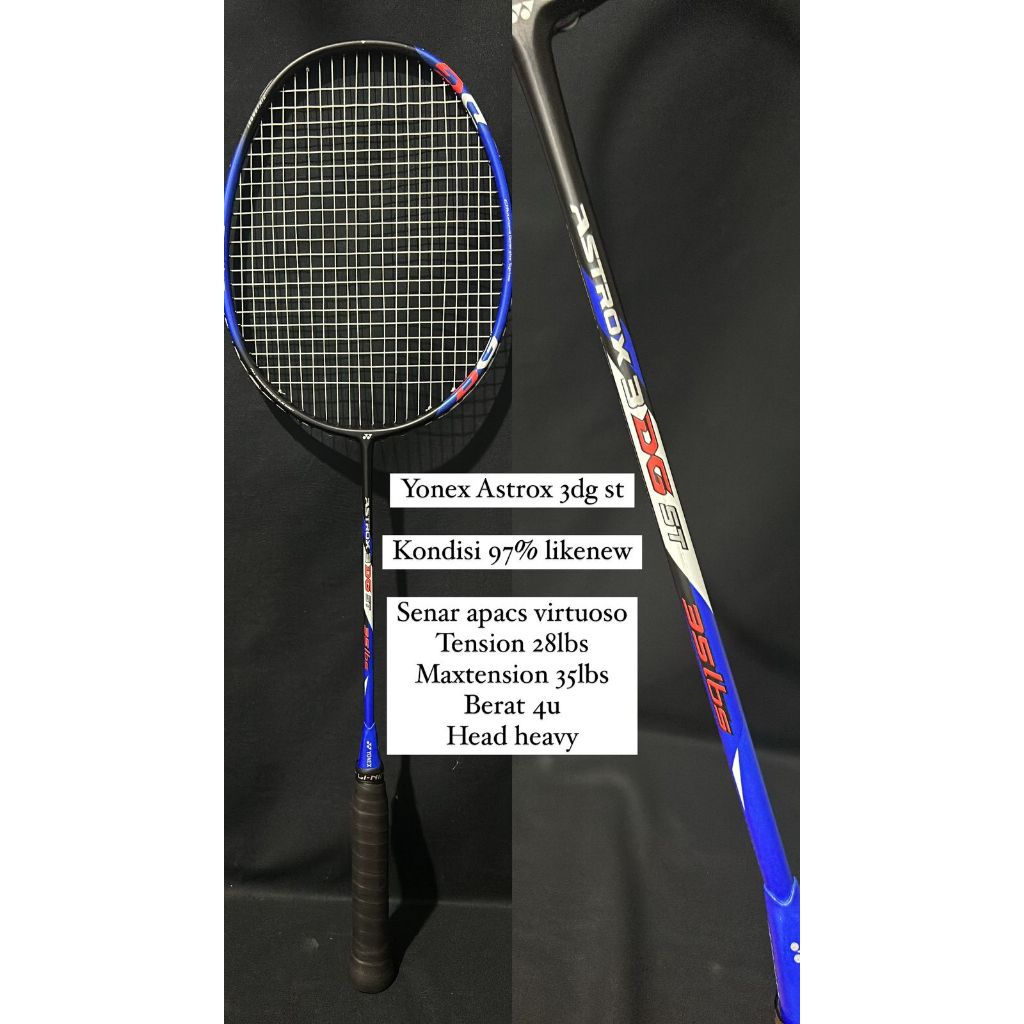 Jual Yonex Astrox 3dg st | Shopee Indonesia