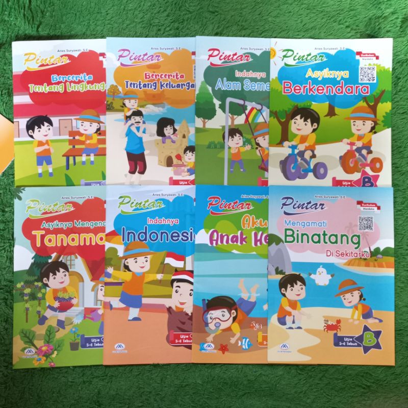 Jual BUKU 1 PAKET ISI 8 TK/PAUD B PINTAR INDAHNYA INDONESIA ALAM ...