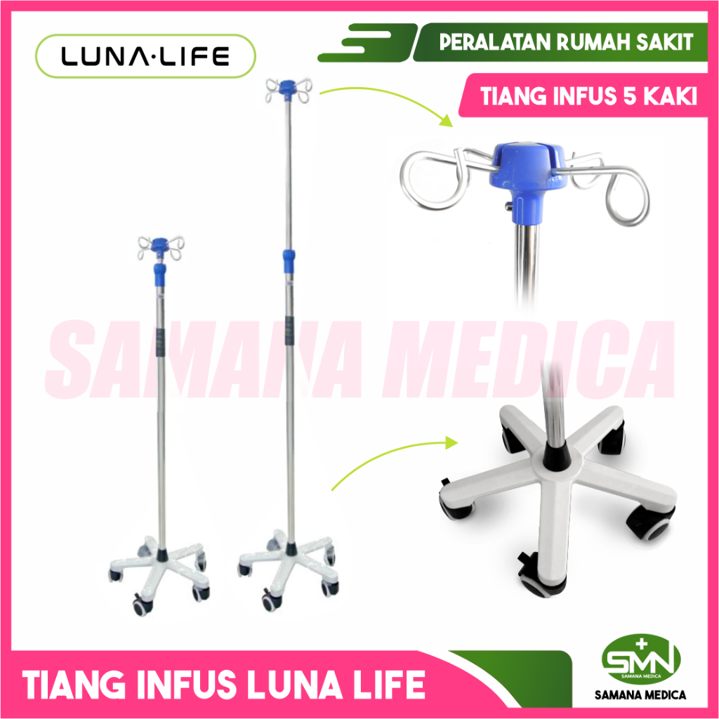 Jual Tiang Infus Stainless Merek JUARA Kualitas Premium Murah Tiang ...