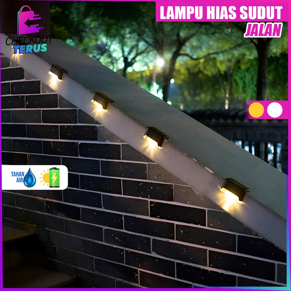 Jual CT C1024 Lampu Tangga Sudut Jalan Atap Tenaga Surya Panel Solar ...