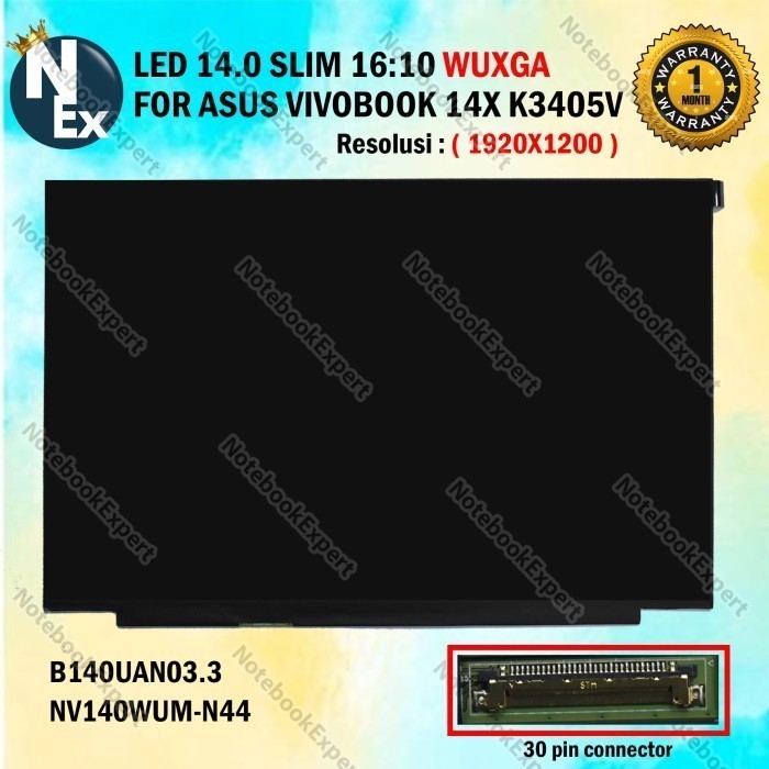 Jual LCD LED ADVAN WORKPRO WORKPLUS 14 inch FHD+ 1920x 1200 NV140WUM-N44 | Shopee Indonesia