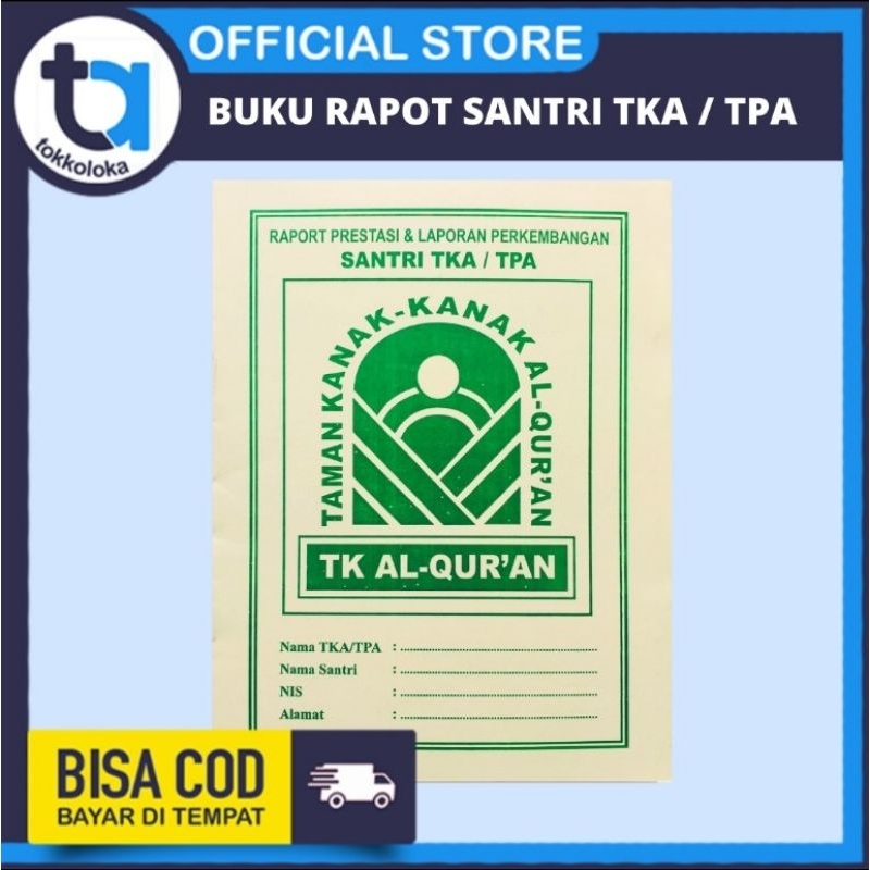 Jual Buku Raport TKA/TPA Rapot Prestasi & Perkembangan Santri TK Al Qur'an | Shopee Indonesia