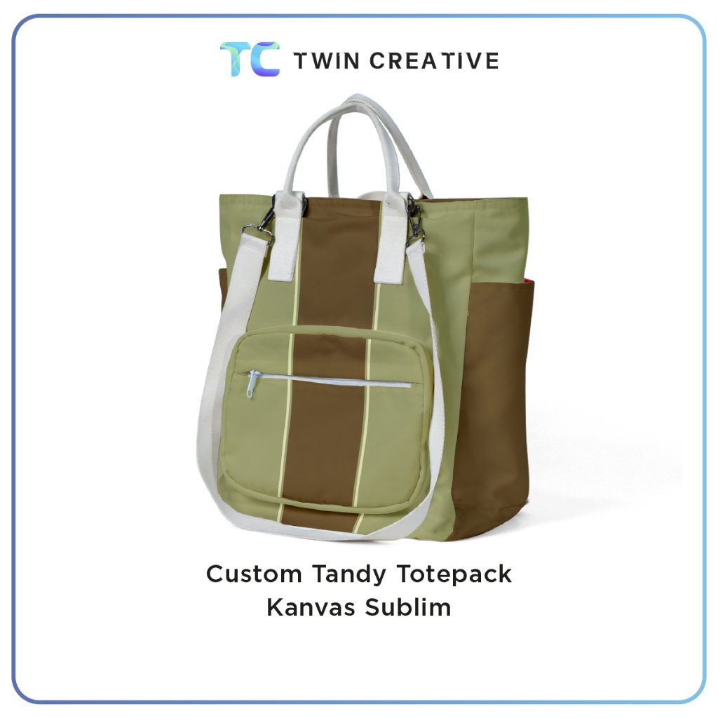 Jual Custom Tote Bag / Tas Kuliah / Backpack / Tas Punggung / Tas ...