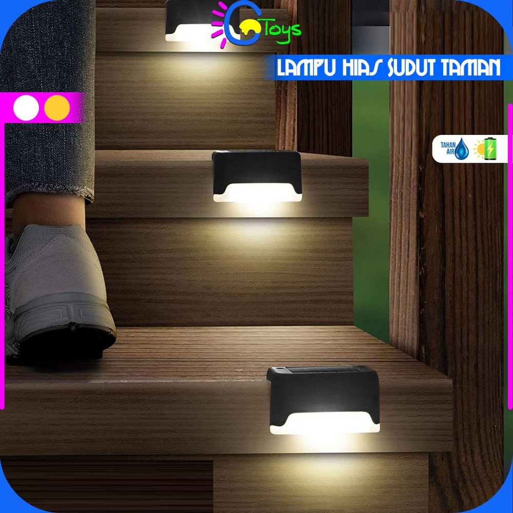 Jual CR-C1024 Lampu Tangga Sudut Jalan Atap Tenaga Surya Panel Solar ...