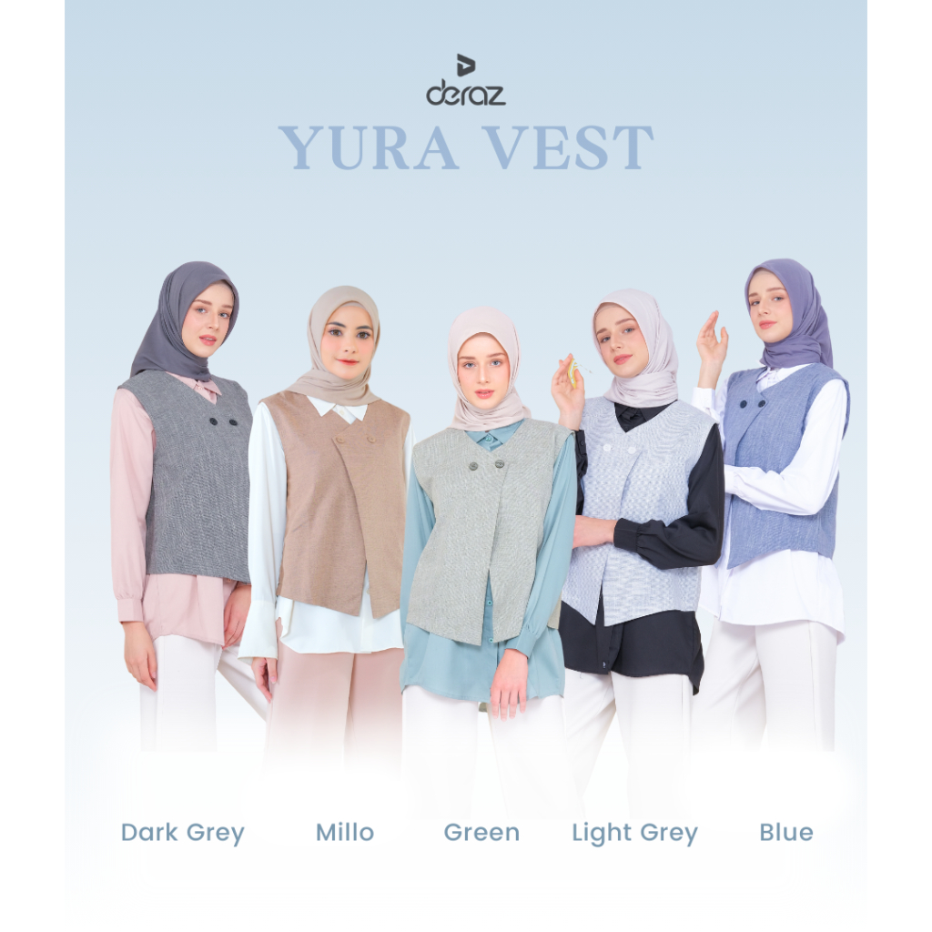 Jual Deraz - Yura Vest - Rompi Wanita | Shopee Indonesia