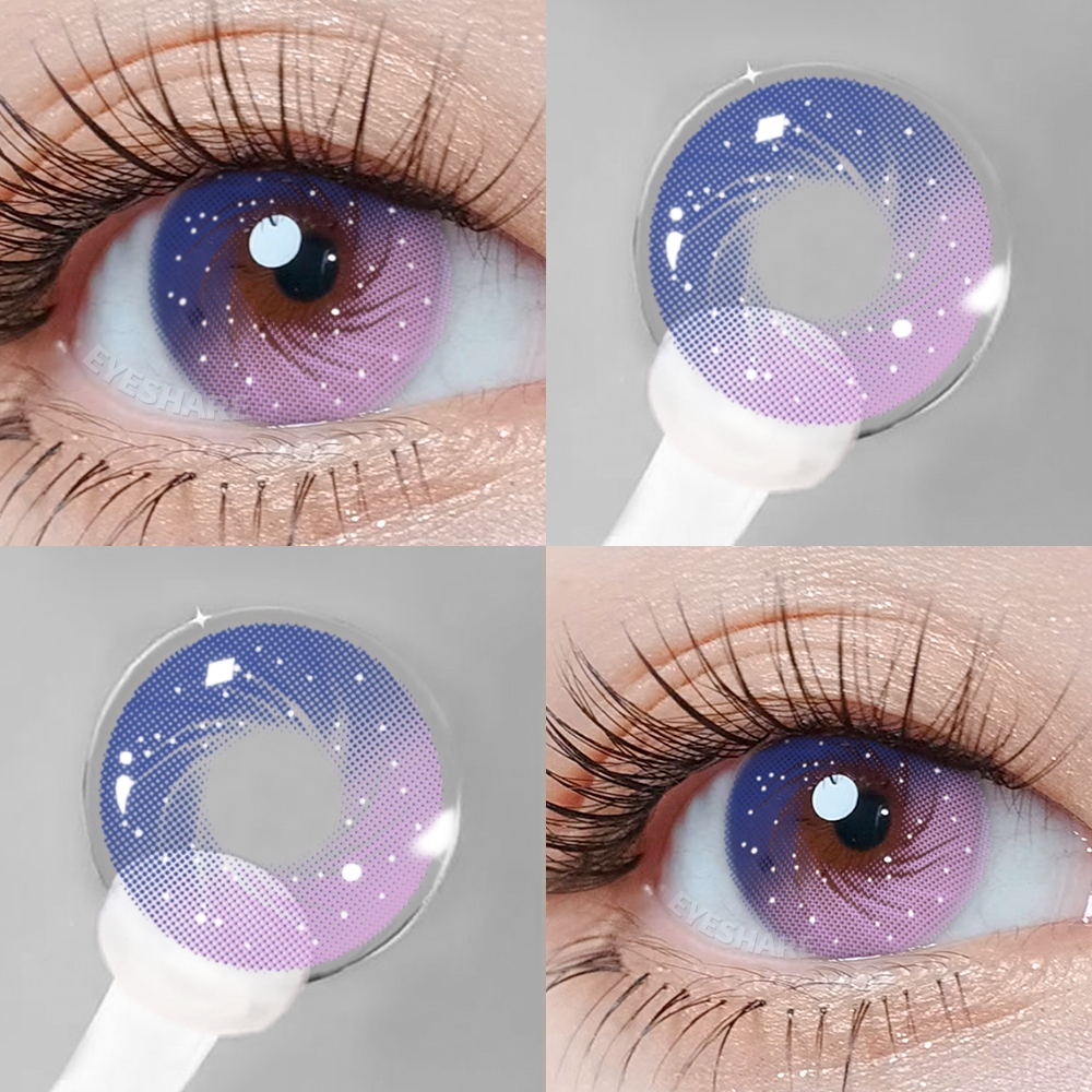 Jual 【COD】Softlens 1pasang Warna kontak lensa GALAXY seri Normal ...