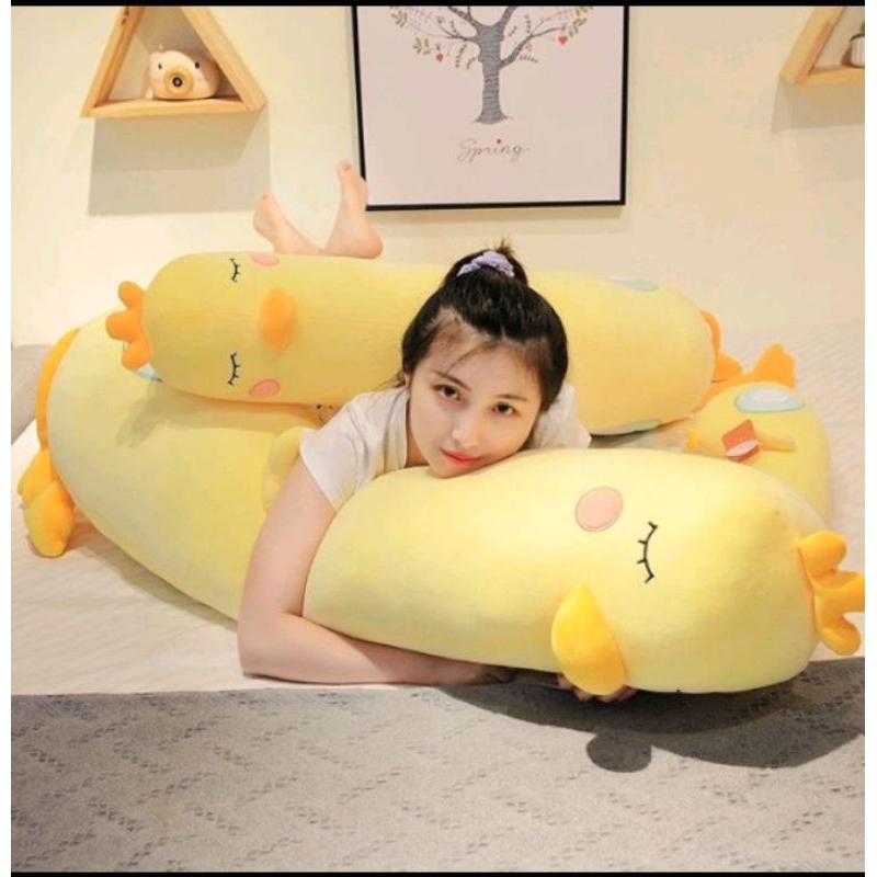 Jual Boneka Guling ayam karakter ukuran super jumbo 120cm bahan super ...