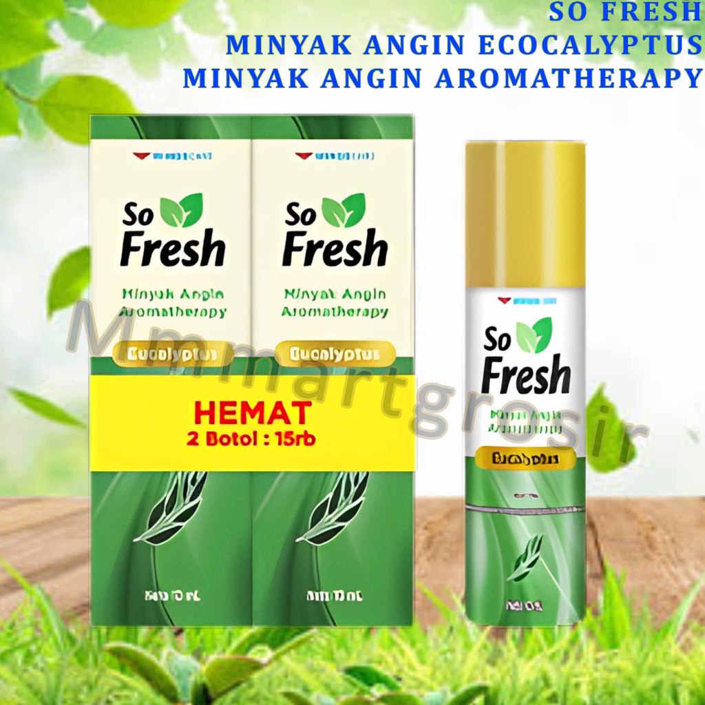 Jual So Fresh / Minyak Angin Aromatherapy / Minyak Angin Eucalyptus ...