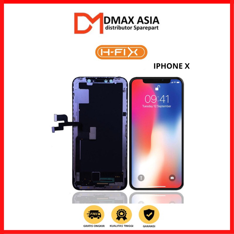 Jual H-FIX LCD TOUCHSCREEN FULLSET IPHONE X HD+ / FHD / OLED | Shopee ...
