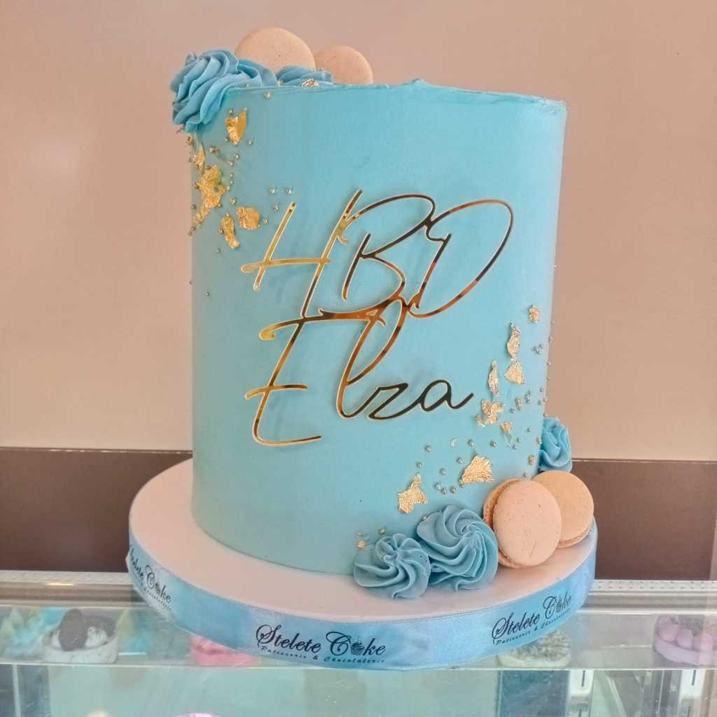 Jual Kue Ulang Tahun/Birthday Cake/Kue Ultah Costum/Kue Ultah Tema Biru ...