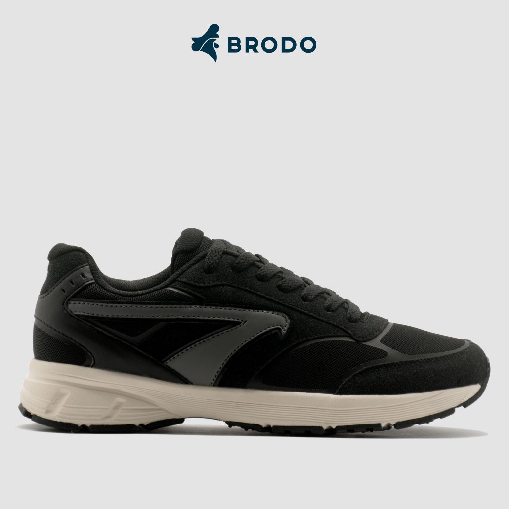 Jual BRODO - Sneakers Ace Nova Black OWS | Shopee Indonesia