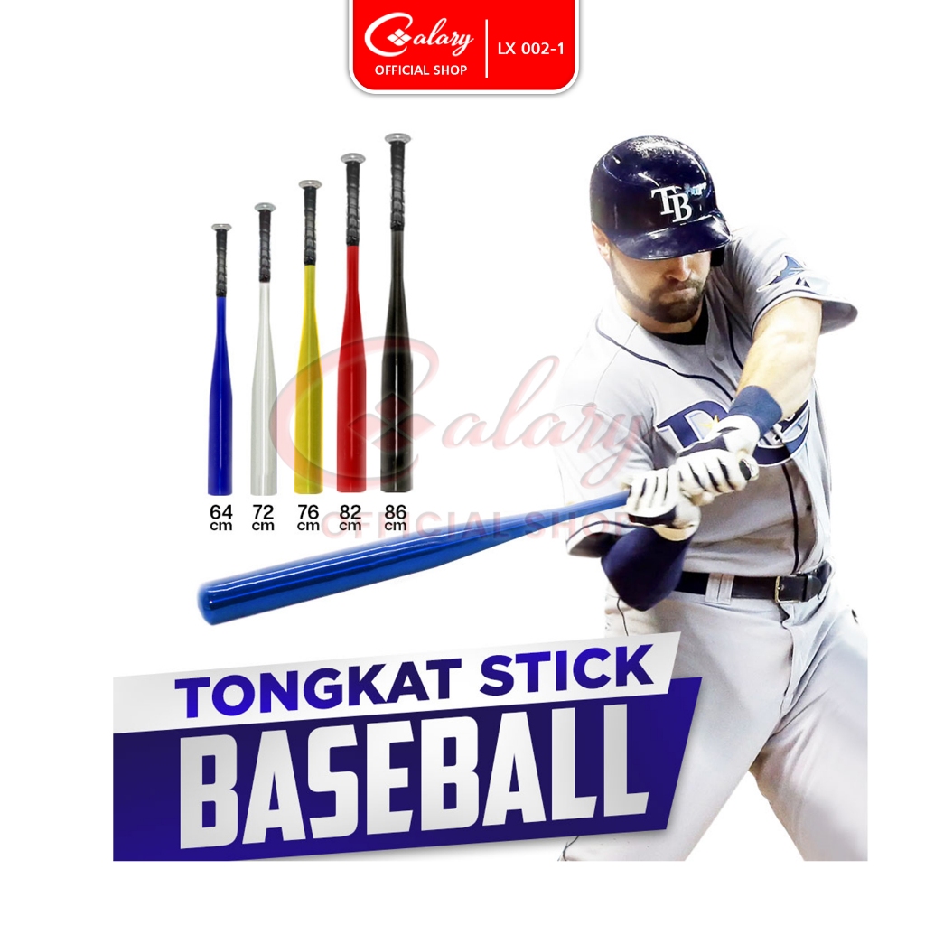 Jual SPEEDS Stick Bat Tongkat Baseball Pemukul Kasti Aluminium 64cm 25 ...