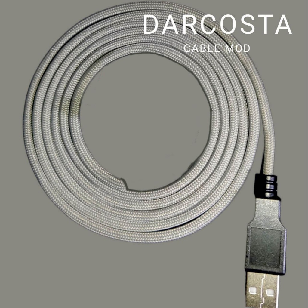 Jual Kable Mechanical Keyboard USB C paracord straight lurus kabel ...