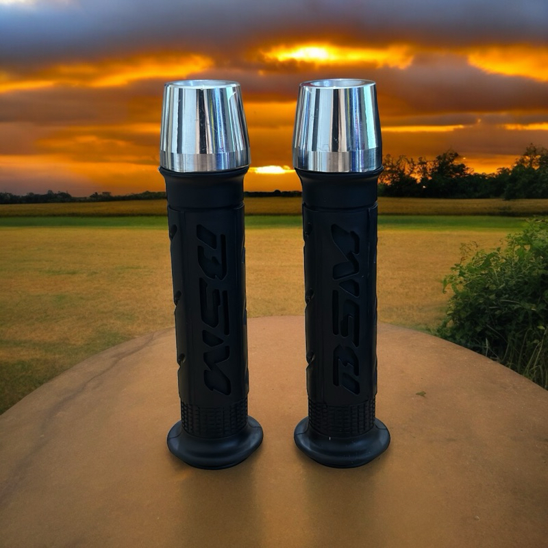 Jual COD handgrip motor YAMAHA hand grip handfat jalu chrome crom model ...