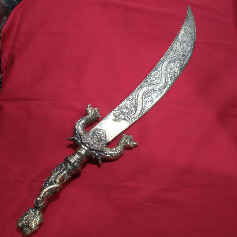 Jual Pedang naga Puspa Kembar Unik Antik | Shopee Indonesia
