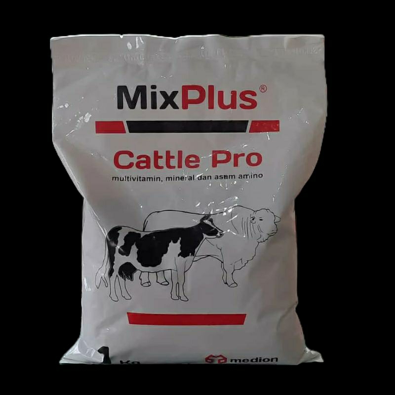 Jual MIX PLUS CATTLE PRO PREMIX MULTIVITAMIN MINERAL & ASAM AMINO UNTUK ...