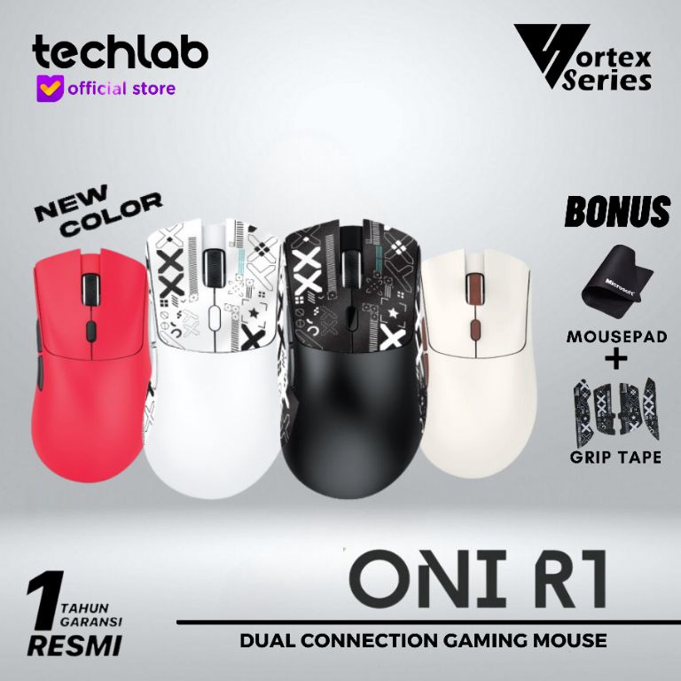 Jual Vortexseries R1 ONI Wireless Ergonomic Gaming Mouse 3 in 1 ...