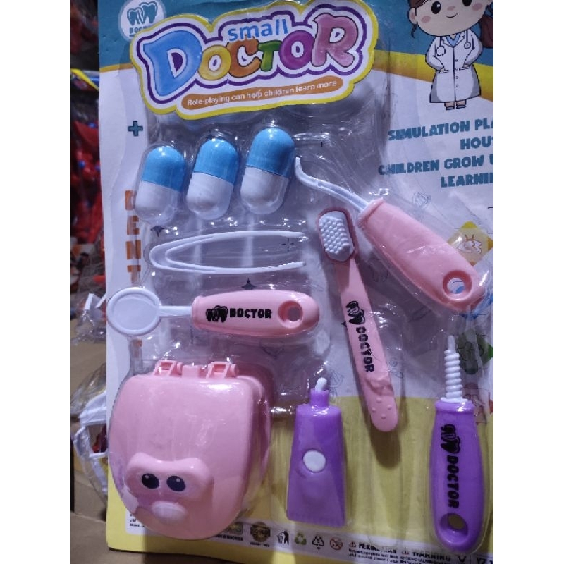 Jual MAINAN EDUKASI ANAK ALAT DOKTER SET GIGI SPECIALIST YZ 2 | Shopee ...