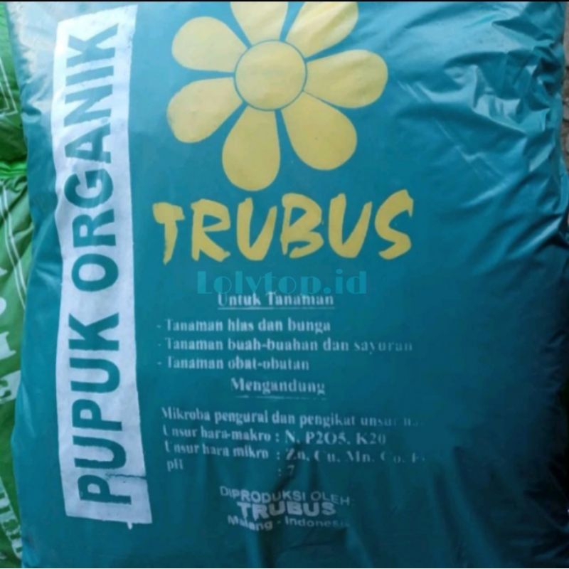 Jual Pupuk Organik TRUBUS / Pupuk Kompas Kemasan 6 Kg | Shopee Indonesia
