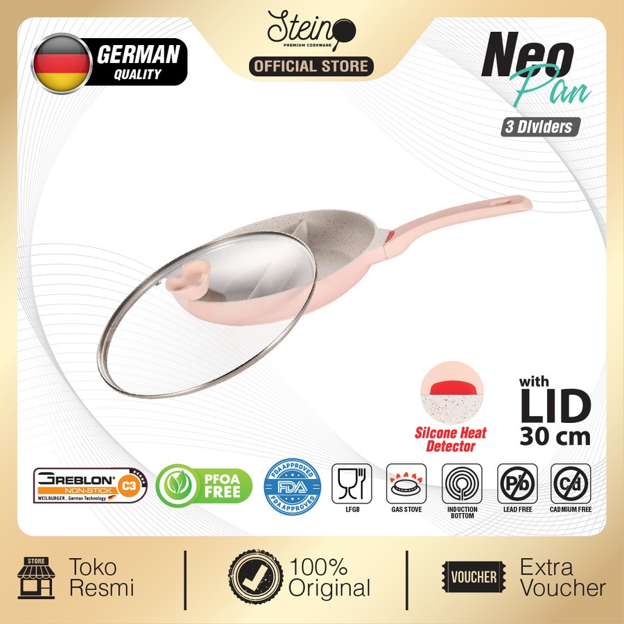 Jual STEIN Neo Pan ( 3 Divider- Heat Detector) | Shopee Indonesia