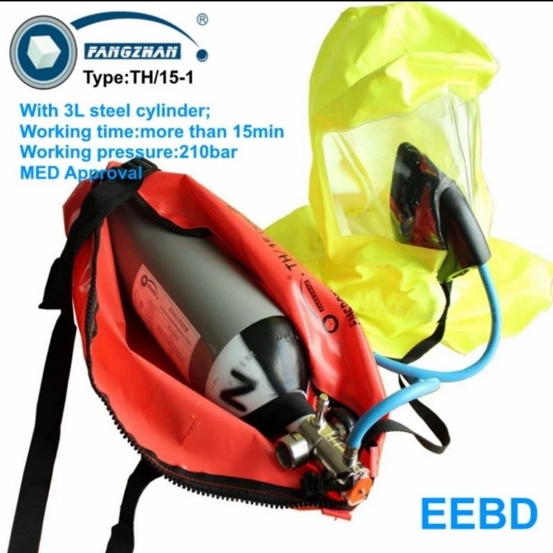 Jual eebd 15m fangzhan certificate emergency Escape Breathing Device ...