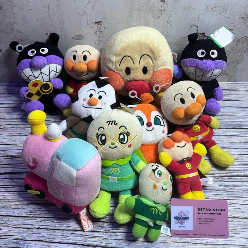 Jual Keychain & Plush Anpanman Mix Character | Shopee Indonesia