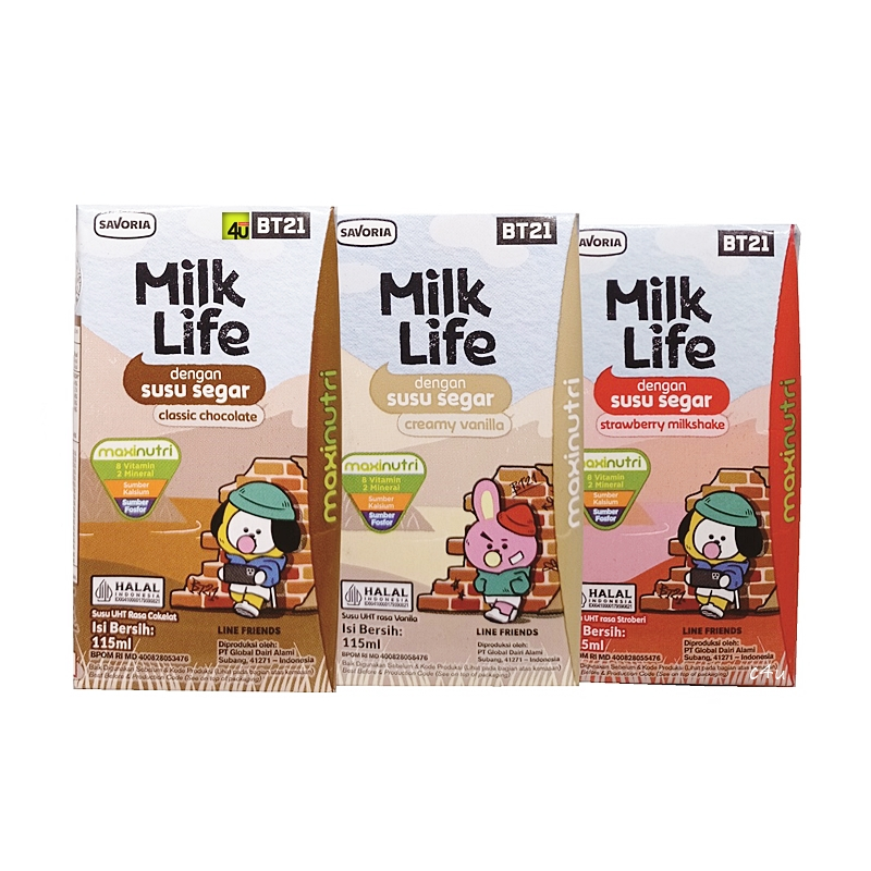 Jual MILK LIFE - Susu UHT - 115 ml | Shopee Indonesia