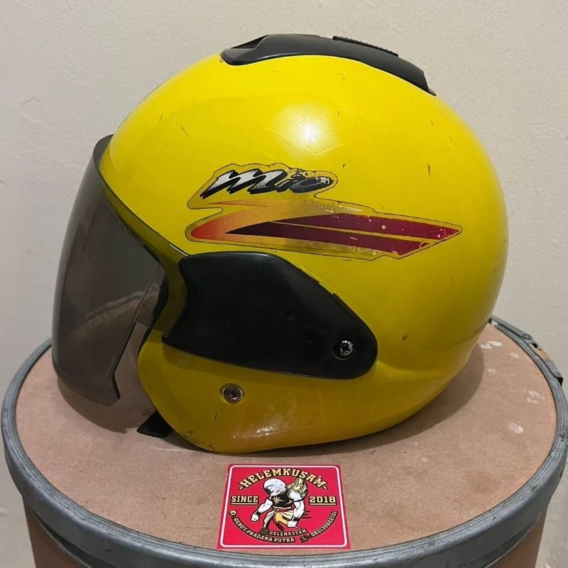 Jual HELM LAWAS, JADUL, KLASIK YAMAHA MIO SPORTY ORIGINAL | Shopee ...