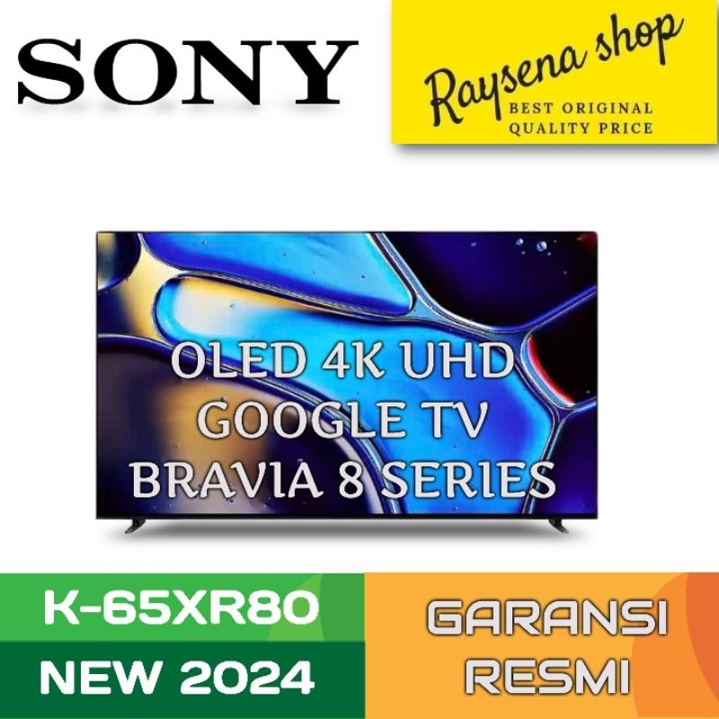 Jual SONY Bravia 8 OLED 4K HDR Google TV 65 Inch K-65XR80 NEW 2024 ...