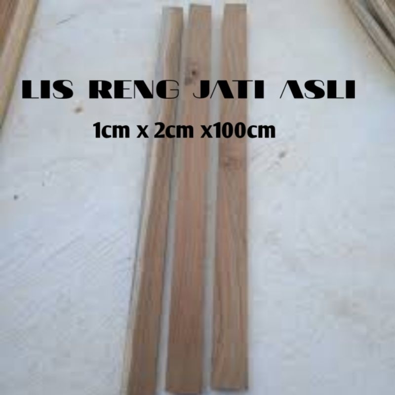Jual list reng kayu jati asli satu ikat isi 6 batang | Shopee Indonesia