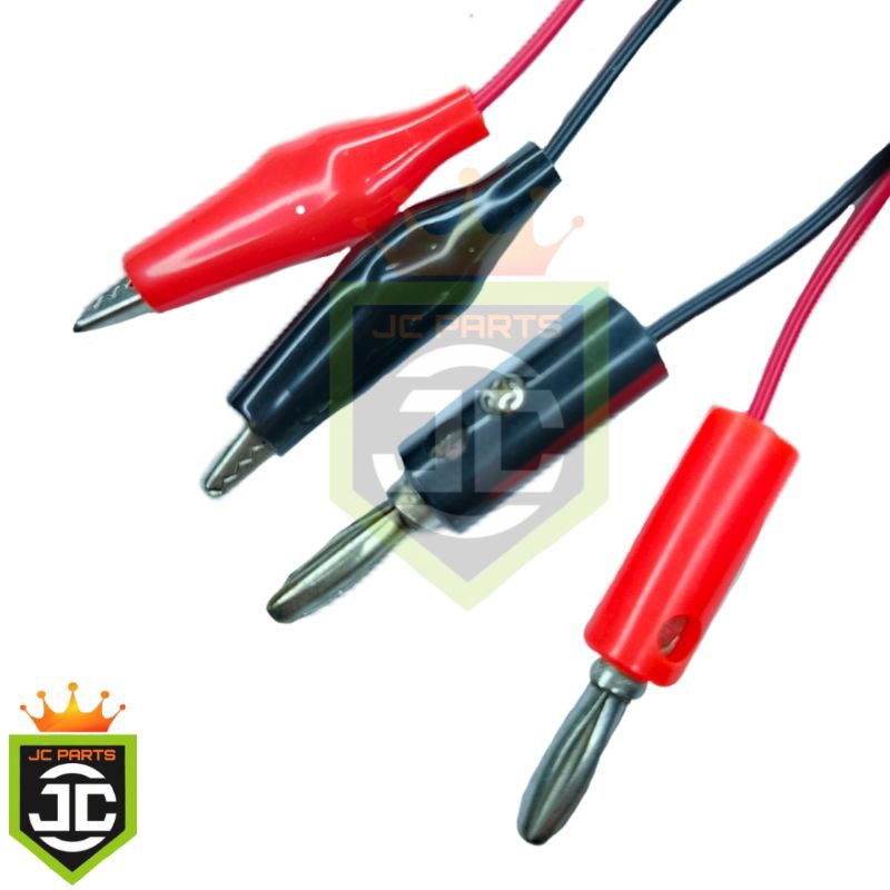 Jual Kabel Power Supply 2 Line Cable Ps Hitam Merah | Shopee Indonesia