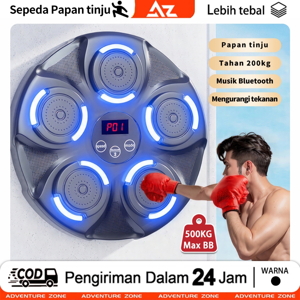Jual ⭐Ready⭐ Music Boxing Board Papan Tinju Musik Rumah Tangga Alat ...
