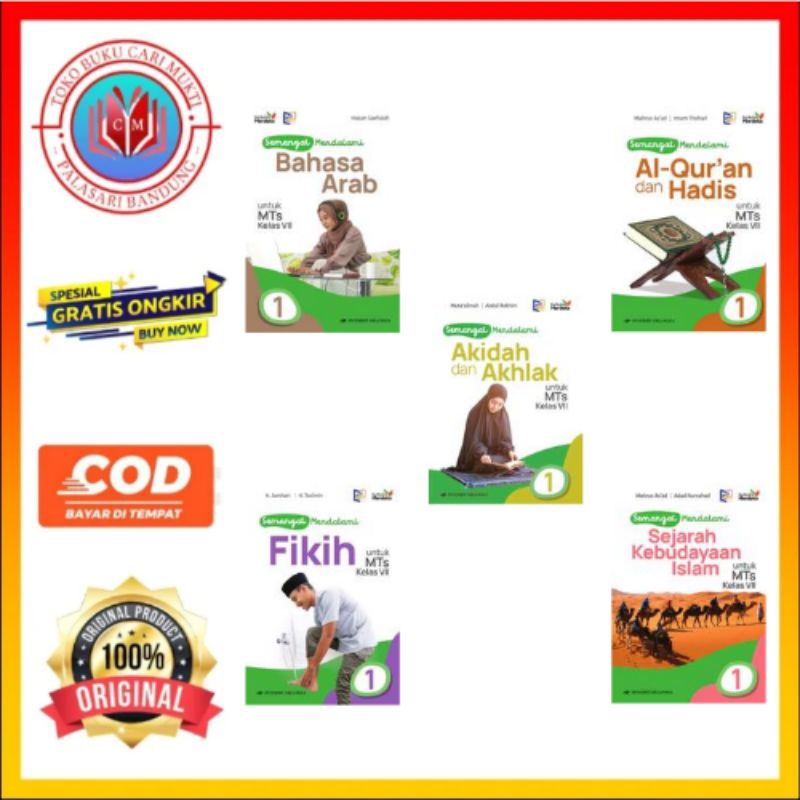 Jual BUKU SEMANGAT MENDALAMI BAHASA ARAB-FIKIH-AKIDAH DAN AKHLAK-SKI-AL QURAN DAN HADIS UNTUK ...