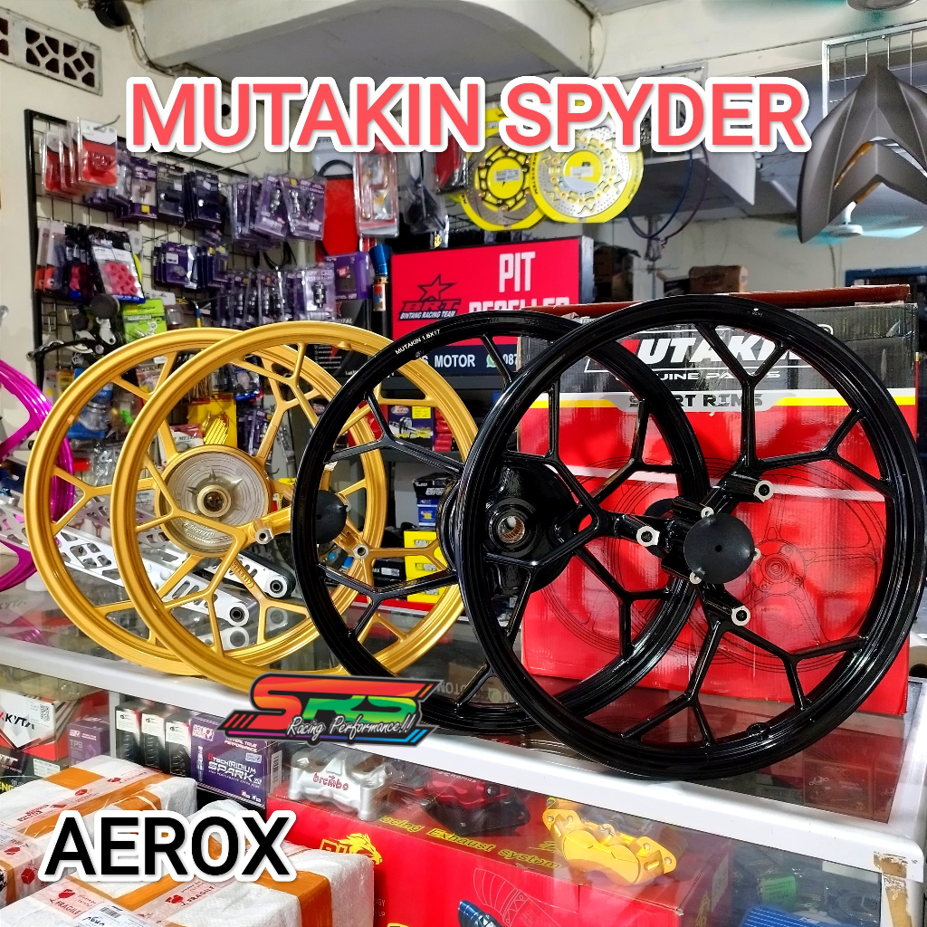 Jual Velg Mutakin 633 Syder Aerox dari malaysia | Shopee Indonesia