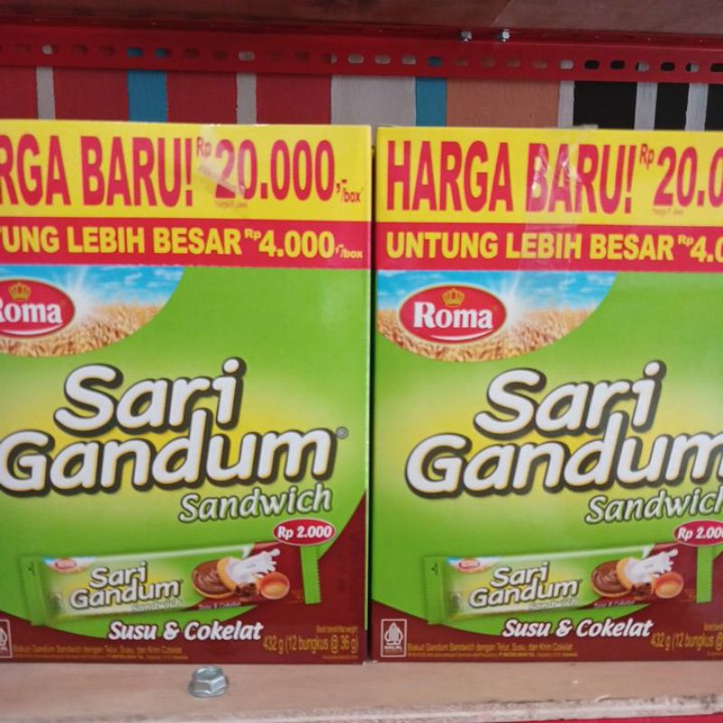 Jual Roma Sari Gandum Sandwich | Shopee Indonesia