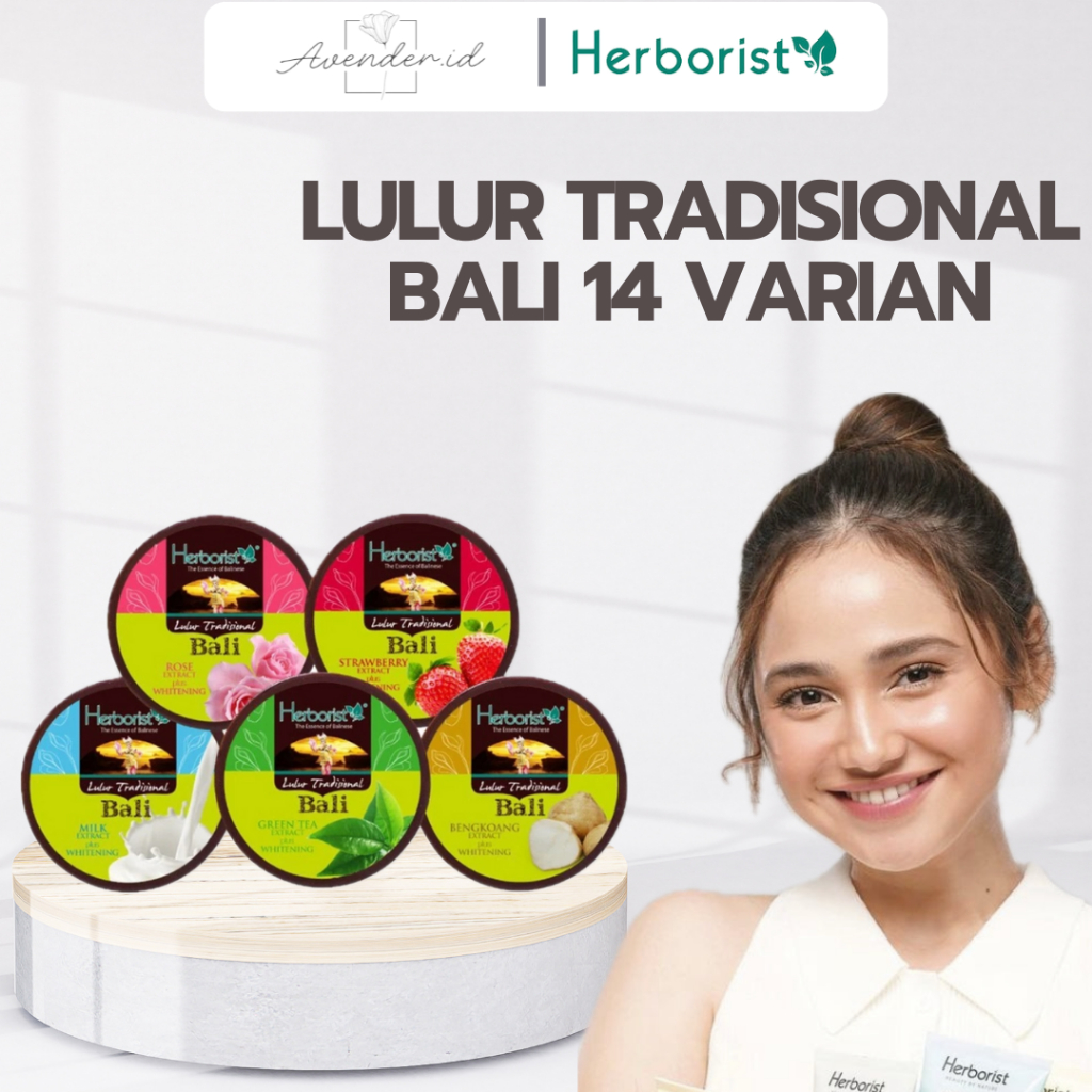 Jual (GET 1 GIFT) Herborist LULUR TRADISIONAL BALI PLUS WHITENING 100GR ...