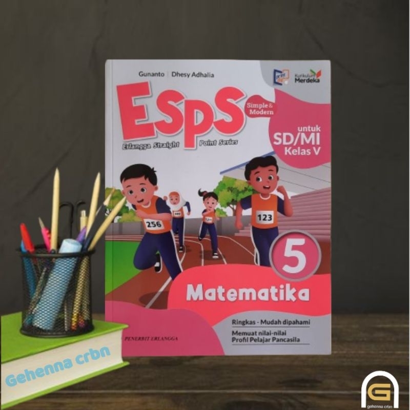 Jual ESPS Matematika untuk Kelas 5 SD/MI Kurikulum Merdeka Erlangga | Shopee Indonesia