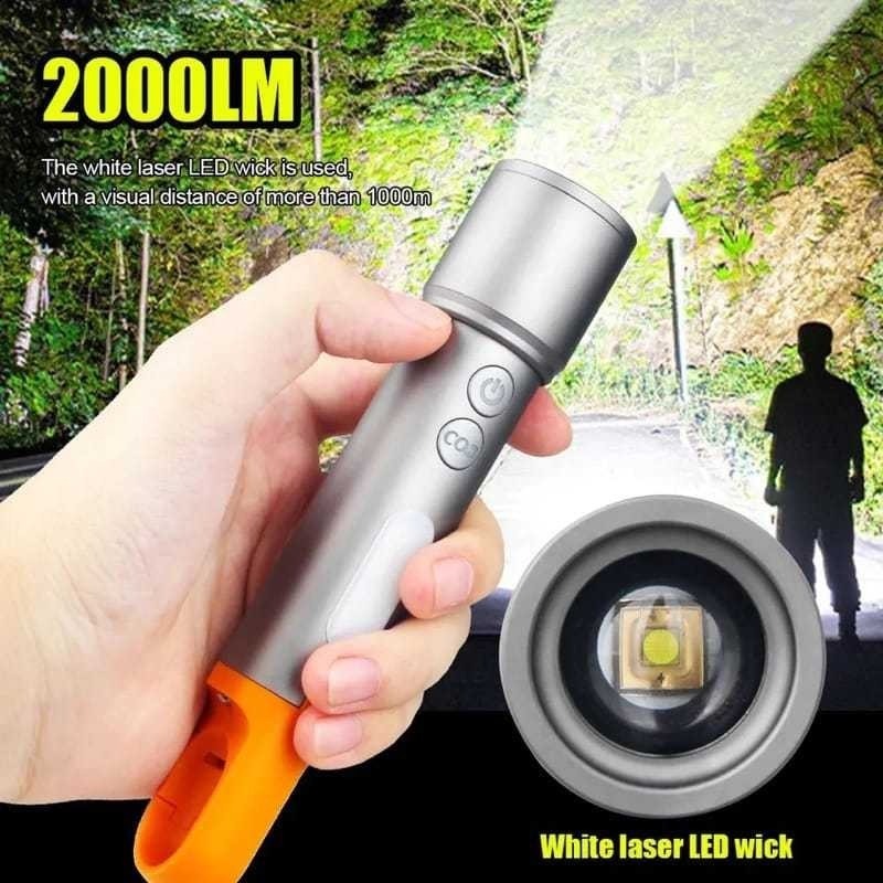 Jual SENTER LED ZOOM MX-723 Senter Led Super Terang Mini Rechargeable ...