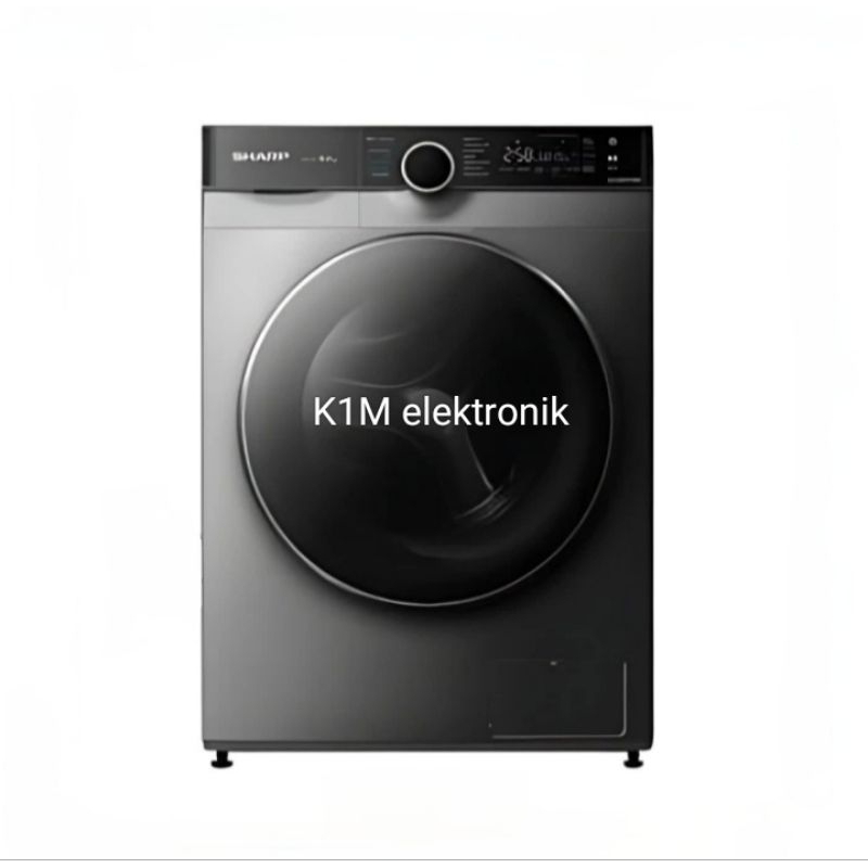 Jual Mesin cuci Sharp front loading 10 kg inverter ES-FL1410MSX ...