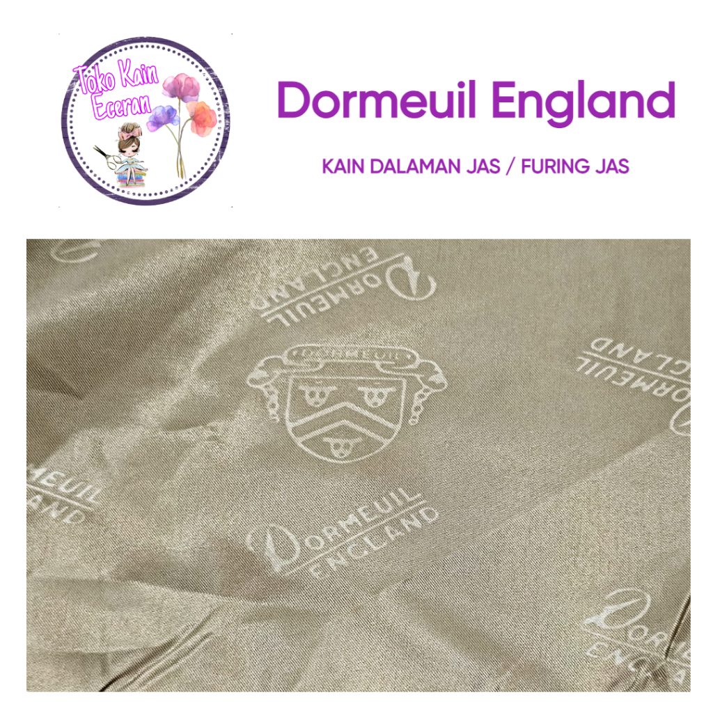 Jual Kain dalaman jas Dormeuil England kain furing jas dormil england ...