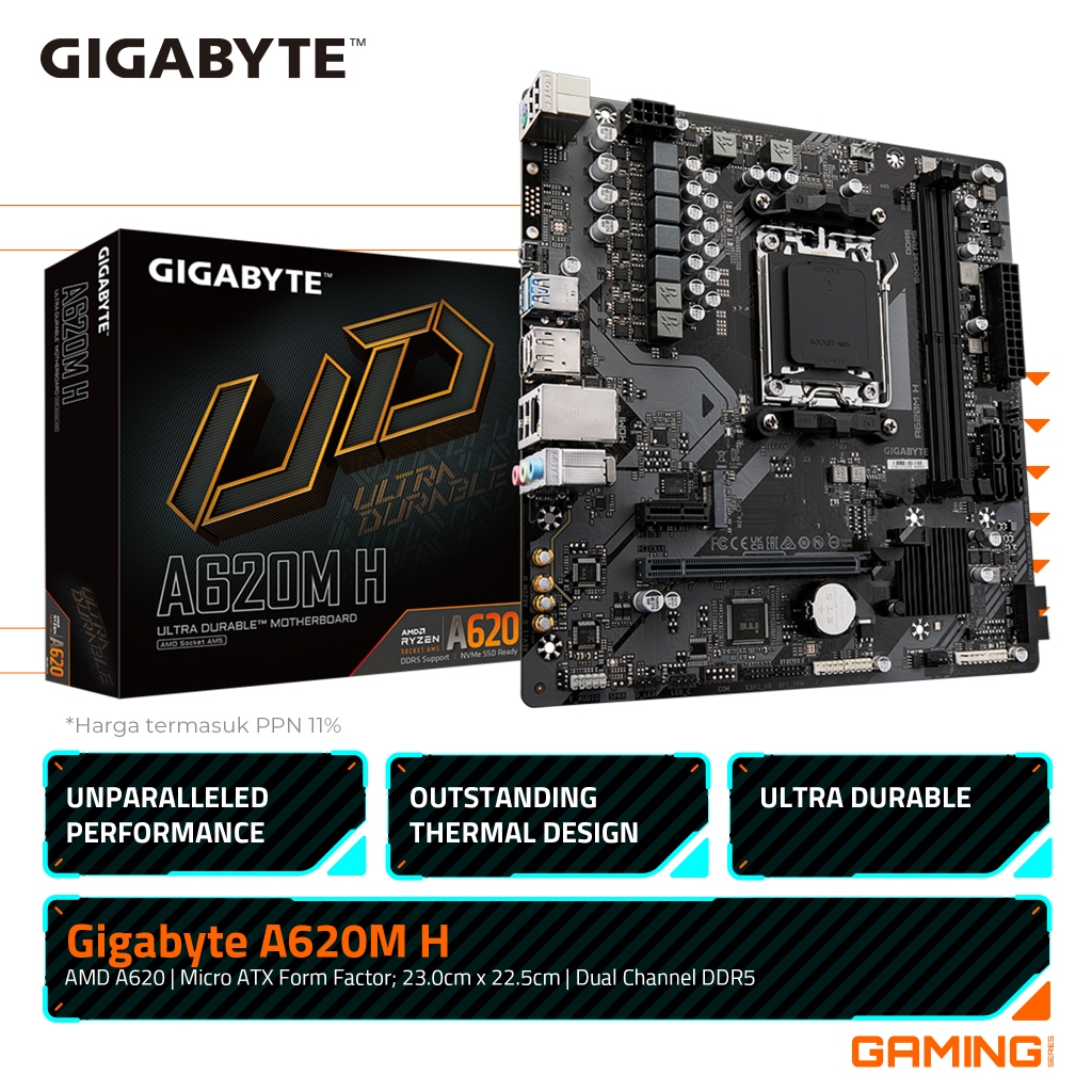 Jual Gigabyte A620M H | Shopee Indonesia