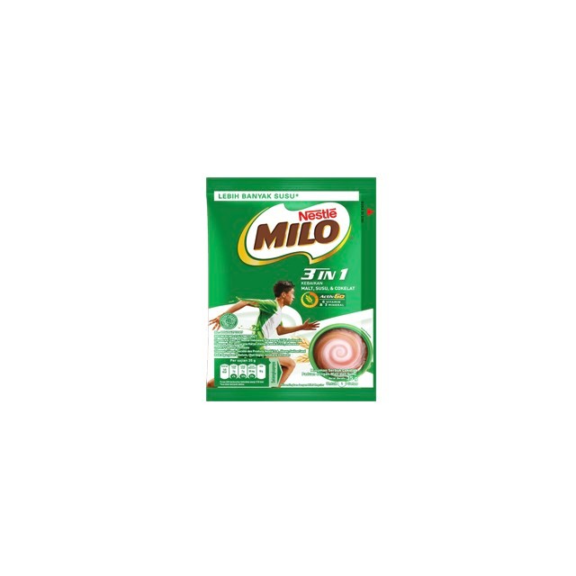 Jual Milo 3in1 Sachet 34gr (isi 10) | Shopee Indonesia