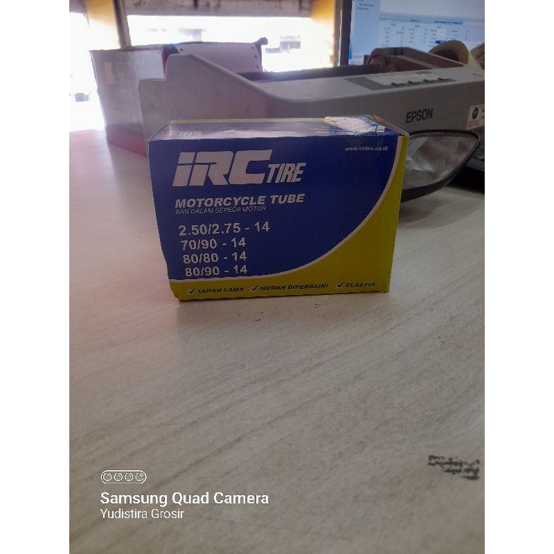 Jual Ban Dalam Irc Ring 14 250/275-14 Ban Dalam Motor Matic | Shopee ...