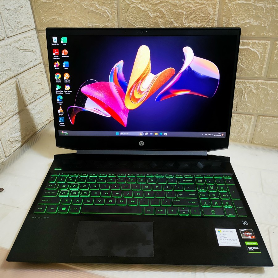 Jual Hp pavilion gaming 15 Ryzen 7 4800H ram 32 dobel ssd 512/512 vga ...
