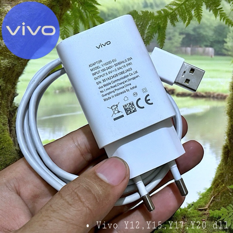 Jual Charger Vivo 10w , Vivo Y12, Y12i,Y12s,Y15,Y15s Dll | Shopee Indonesia