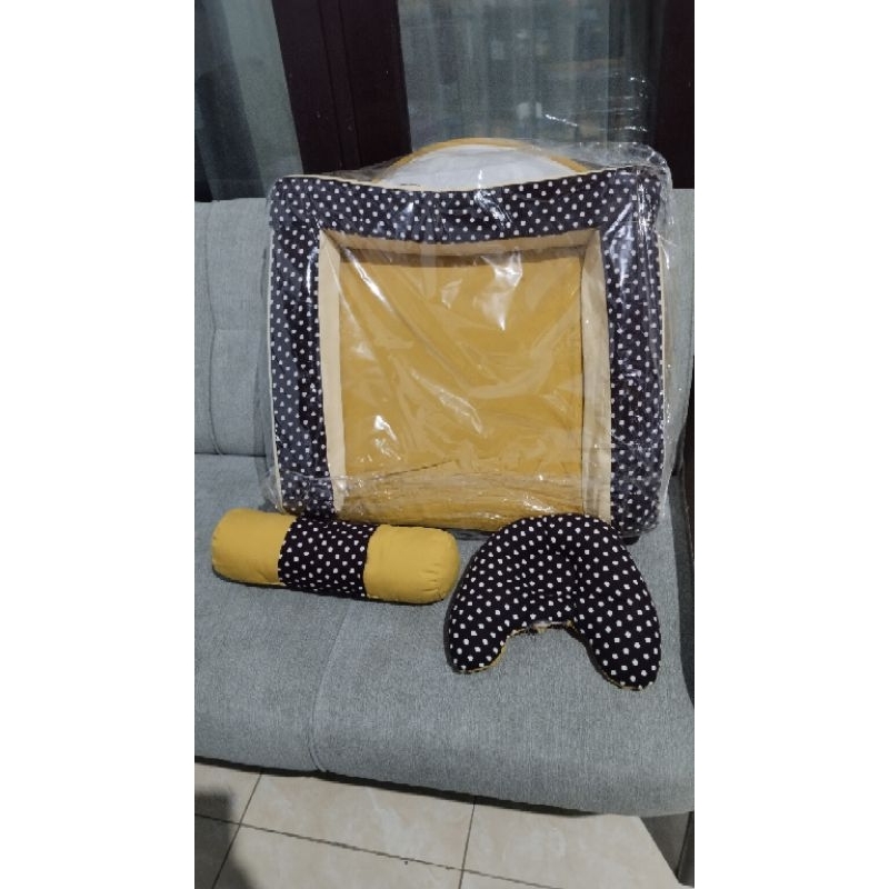 Jual Preloved Kasur Bayi Set Klambu bantal guling Snobby | Shopee Indonesia