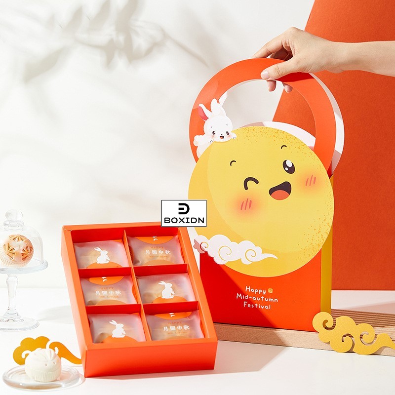 Jual exclusive box mooncake sekat 2 box mooncake sekat 6 box mooncake ...