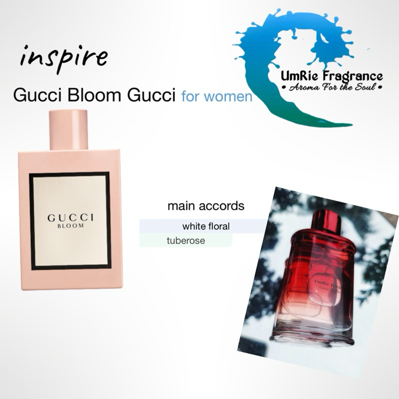 Jual GUC BLOOM [HQ MQ] White floral woman best seller | Shopee Indonesia